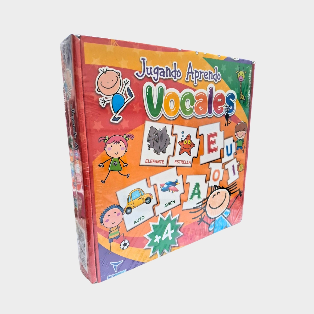 Juego de mesa jugando APRENDO VOCALES